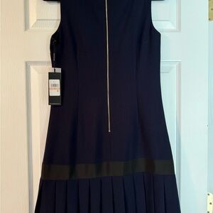 Karl Lagerfeld | Dresses | Karl Lagerfeld Dress With Pleats And Bow ...